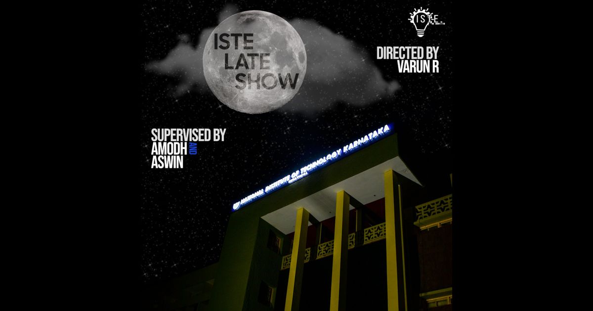 ISTE NITK Late Night Podcast | RedCircle