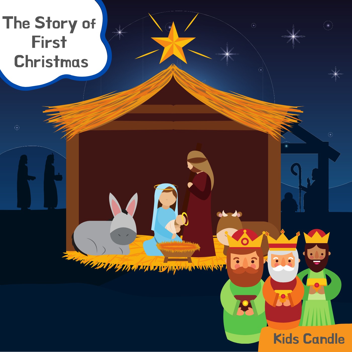 The Story of First Christmas From Bible Story – Stories For Kids ...