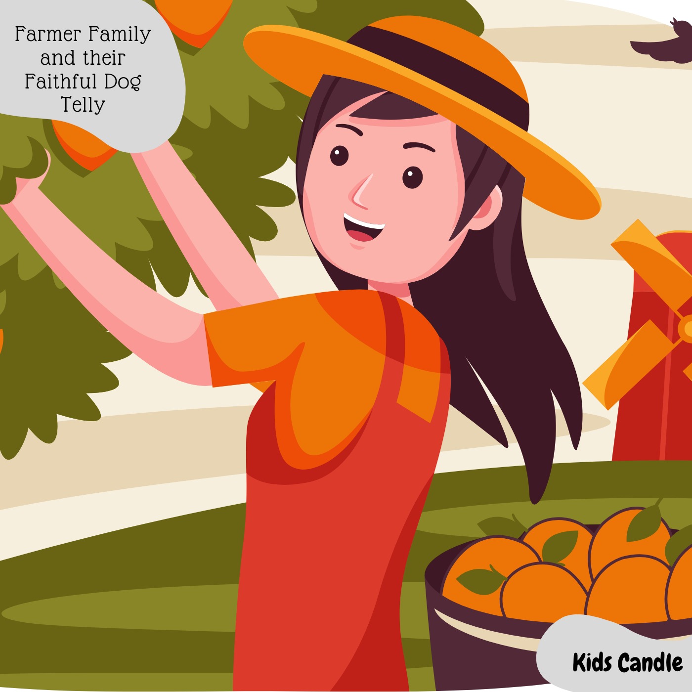 Farmer Family and their Faithful Dog Telly Story – Stories For Kids ...