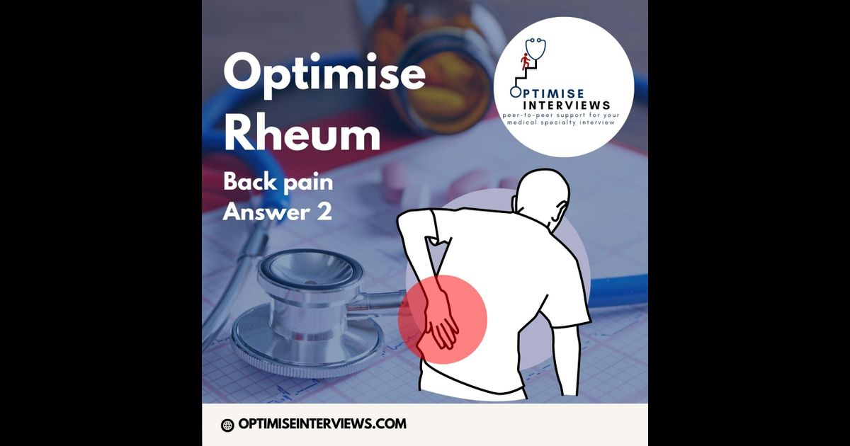 OptimiseRheum - Mock Stations Clinical | RedCircle