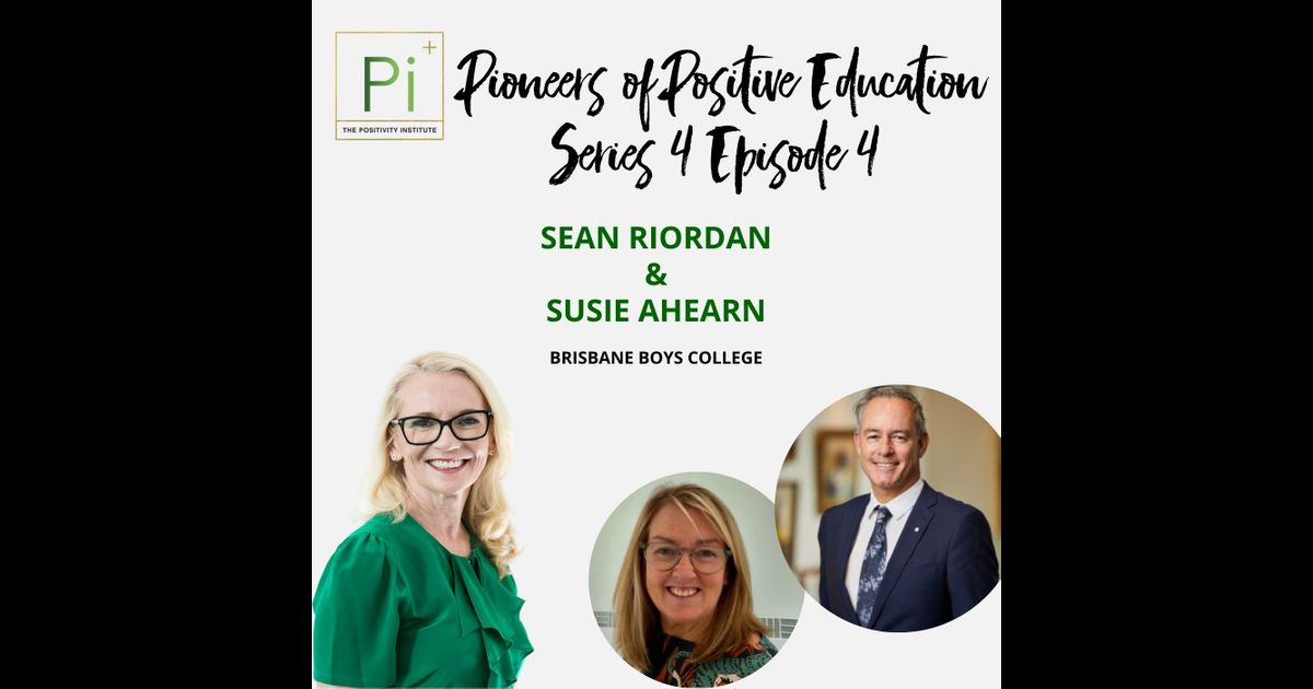 Pioneers of Positive Education with Dr Suzy Green Series 1 - 4 | RedCircle