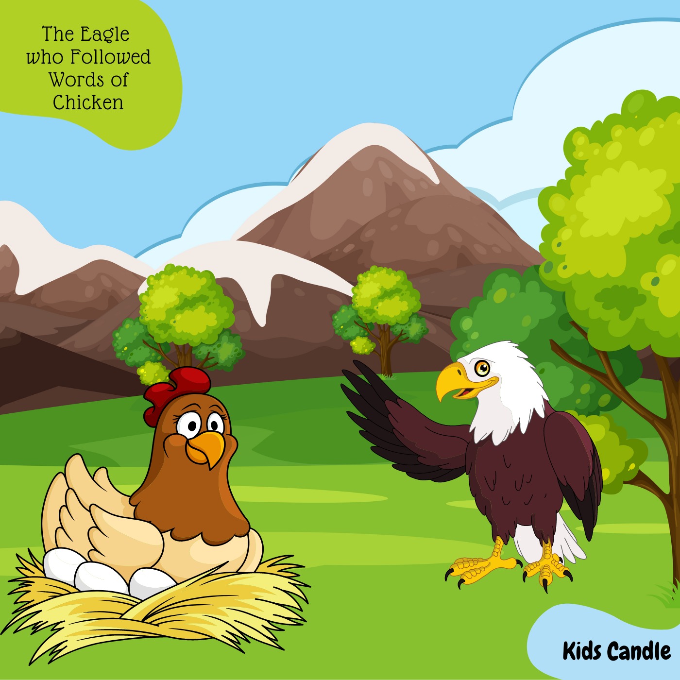 The Eagle who Followed Words of Chicken – Stories For Kids – Podcast ...