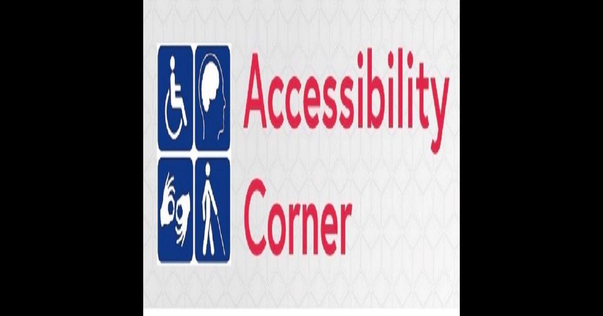 The Accessibility Corner | RedCircle