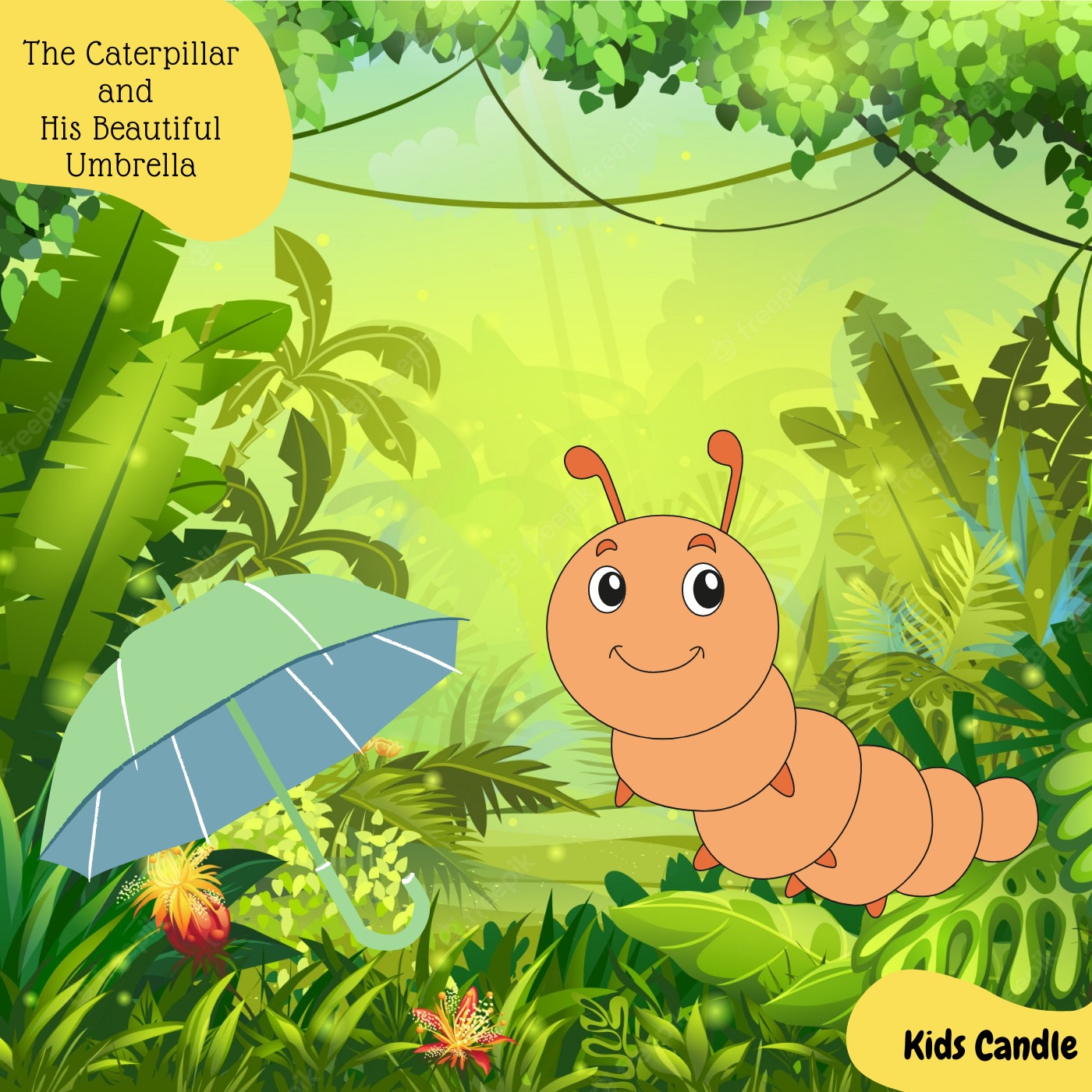 The Caterpillar and His Beautiful Umbrella – Stories For Kids – Podcast ...