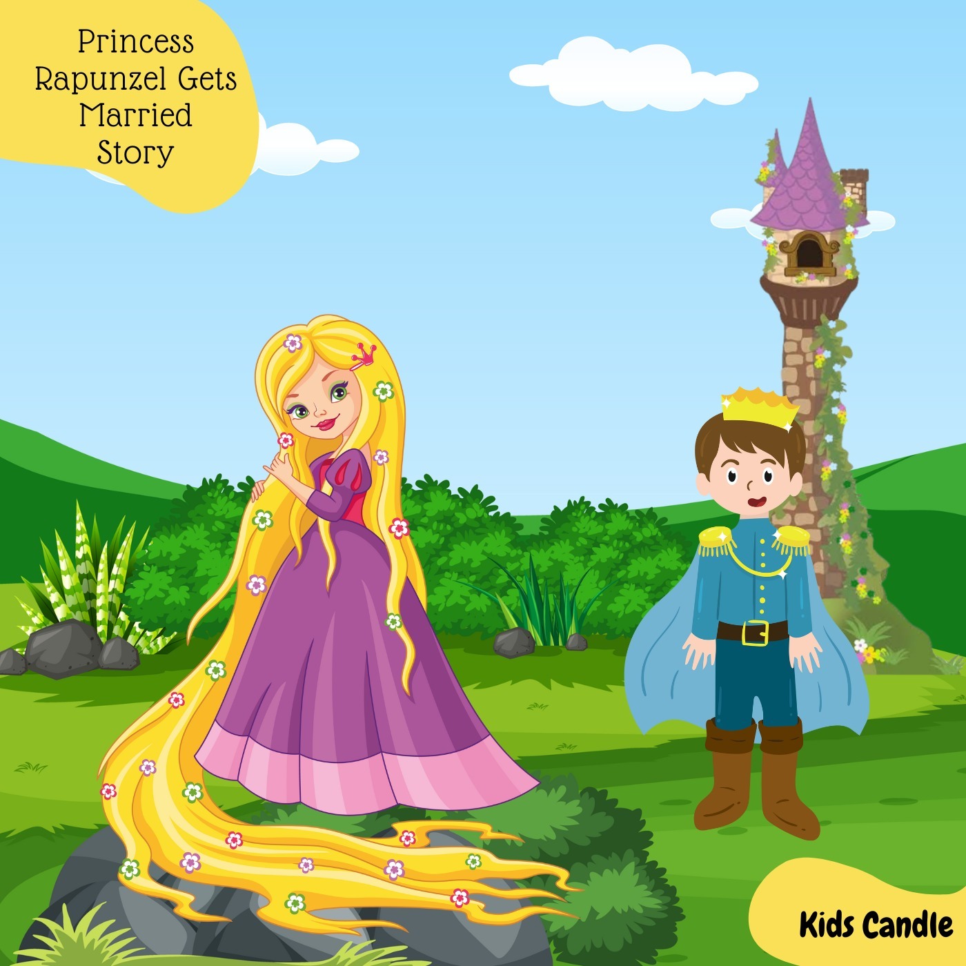 Tangled : Princess Rapunzel Gets Married Story – Stories For Kids ...