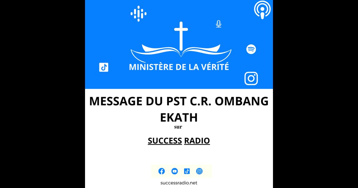 Message du Rev C.R OMBANG EKATH | RedCircle
