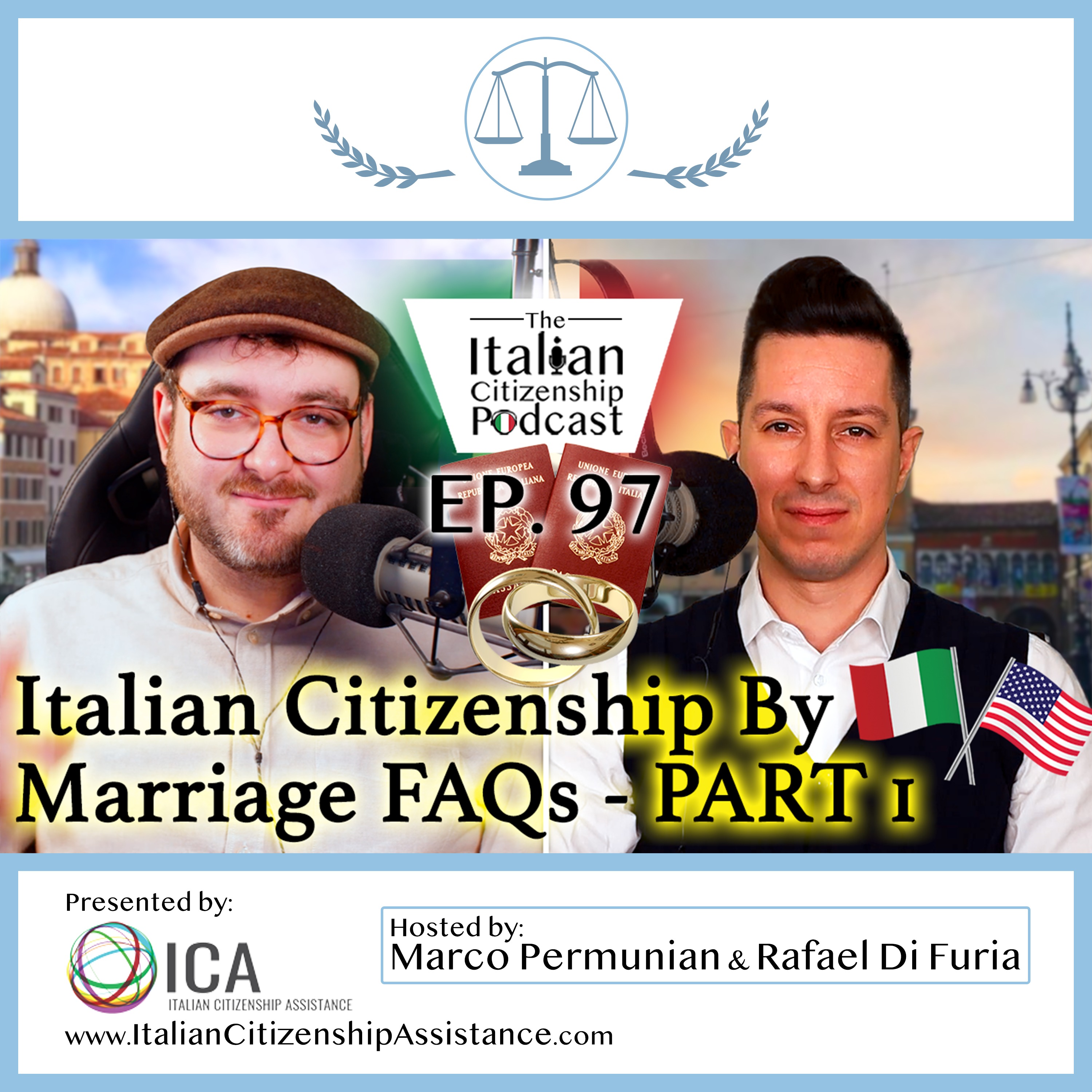 Italian Citizenship By Marriage FAQs - PART 1 - The Italian Citizenship Podcast | Lyssna här ...