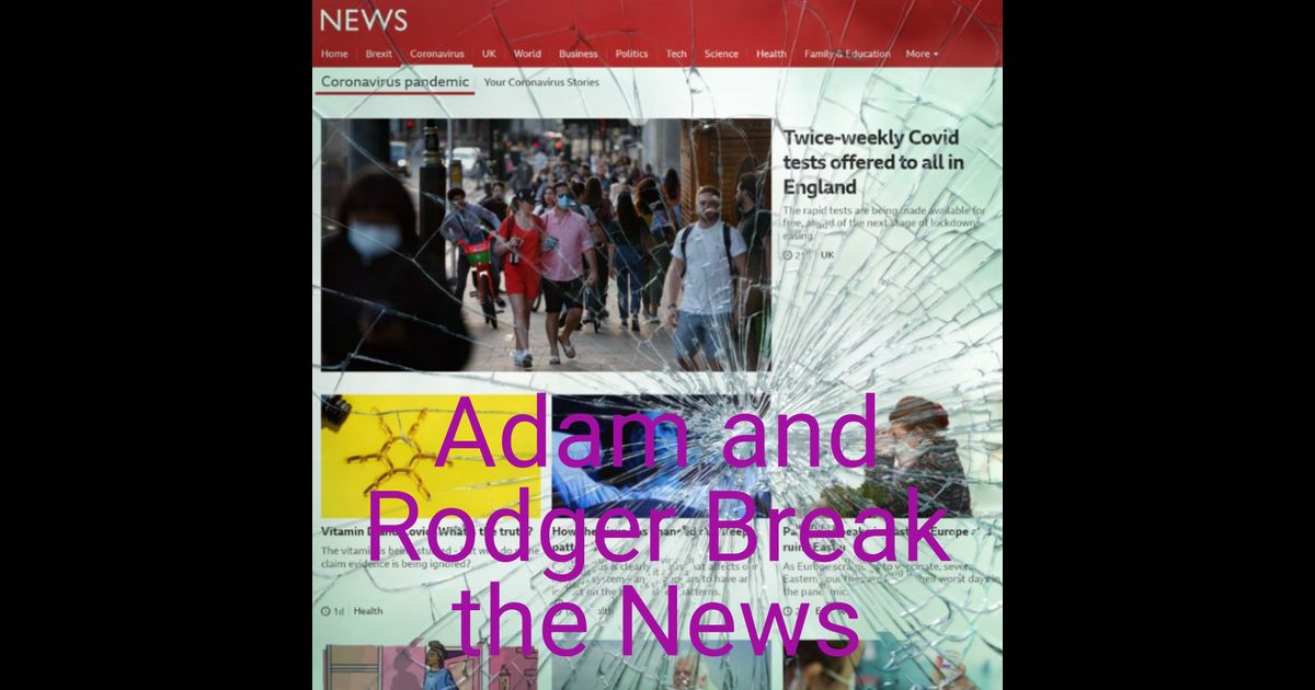 Adam and Rodger Break the News | RedCircle
