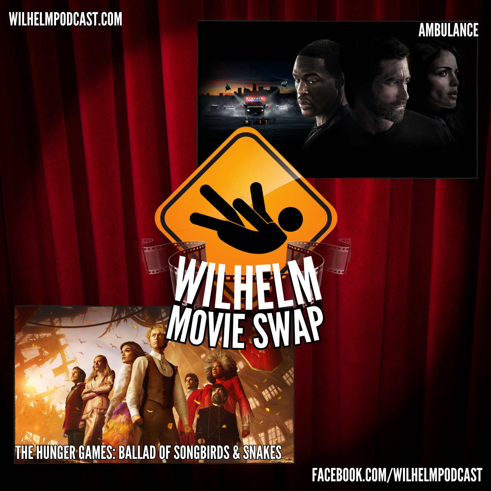MOVIE SWAP: Ambulance / Hunger Games: Ballad of Songbirds & Snakes ...