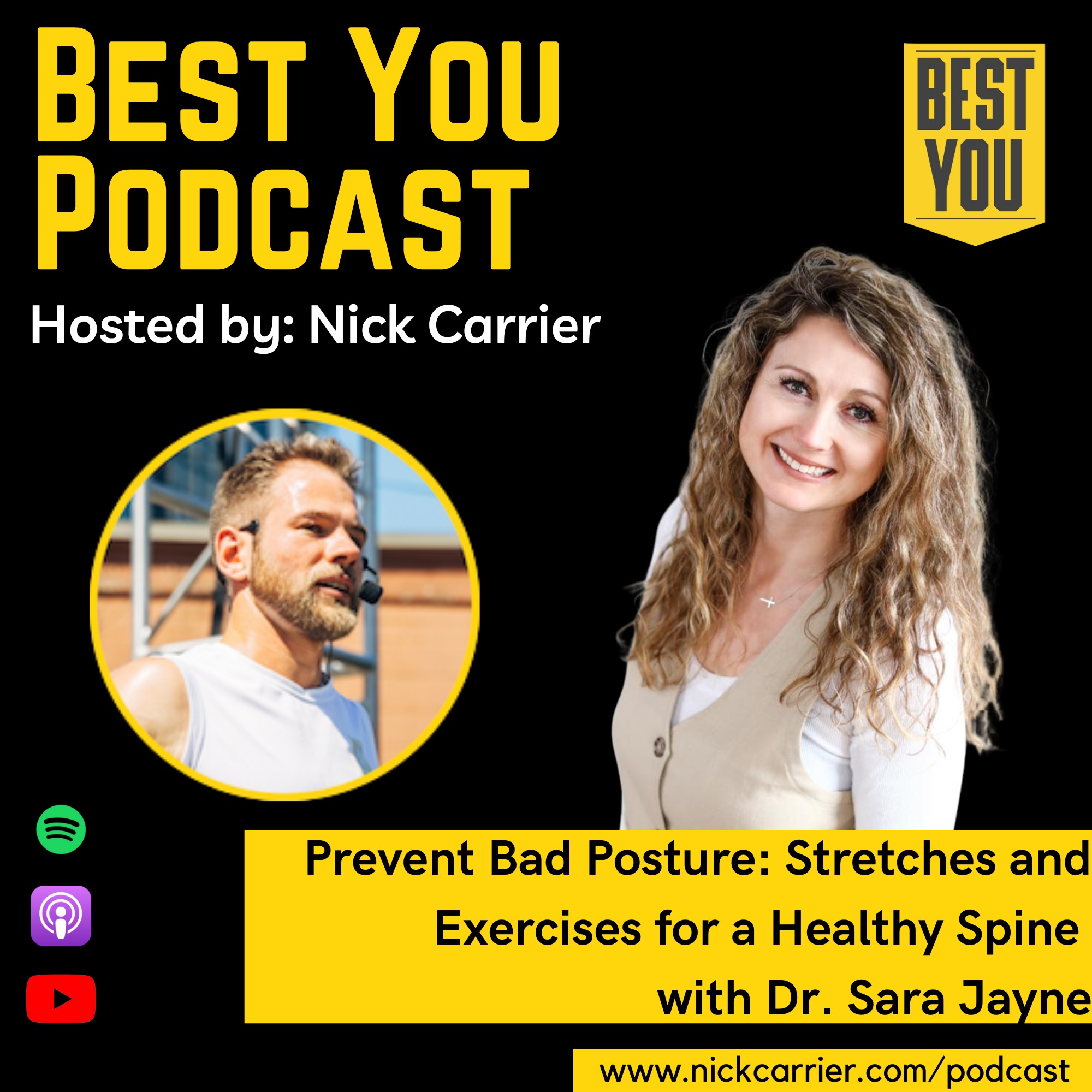 Prevent Bad Posture: Stretches and Exercises for a Healthy Spine with Dr. Sara Jayne - The Best ...