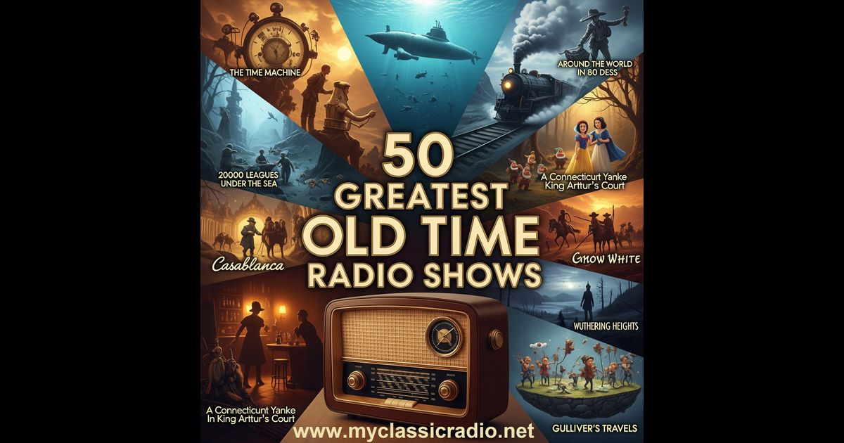 50 Greatest Old Time Radio Shows | RedCircle