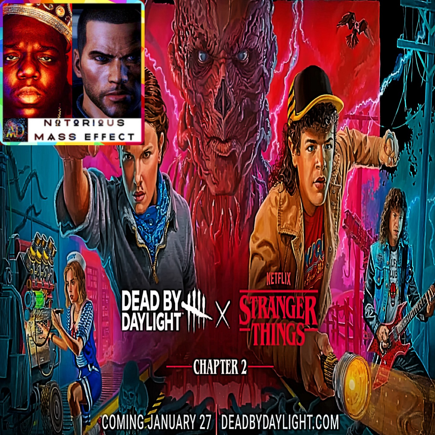 "DEAD BY DAYLIGHT | STRANGER THINGS CHAPTER 2 | OFFICIAL TRAILER" - Analytic Dreamz: Notorious ...